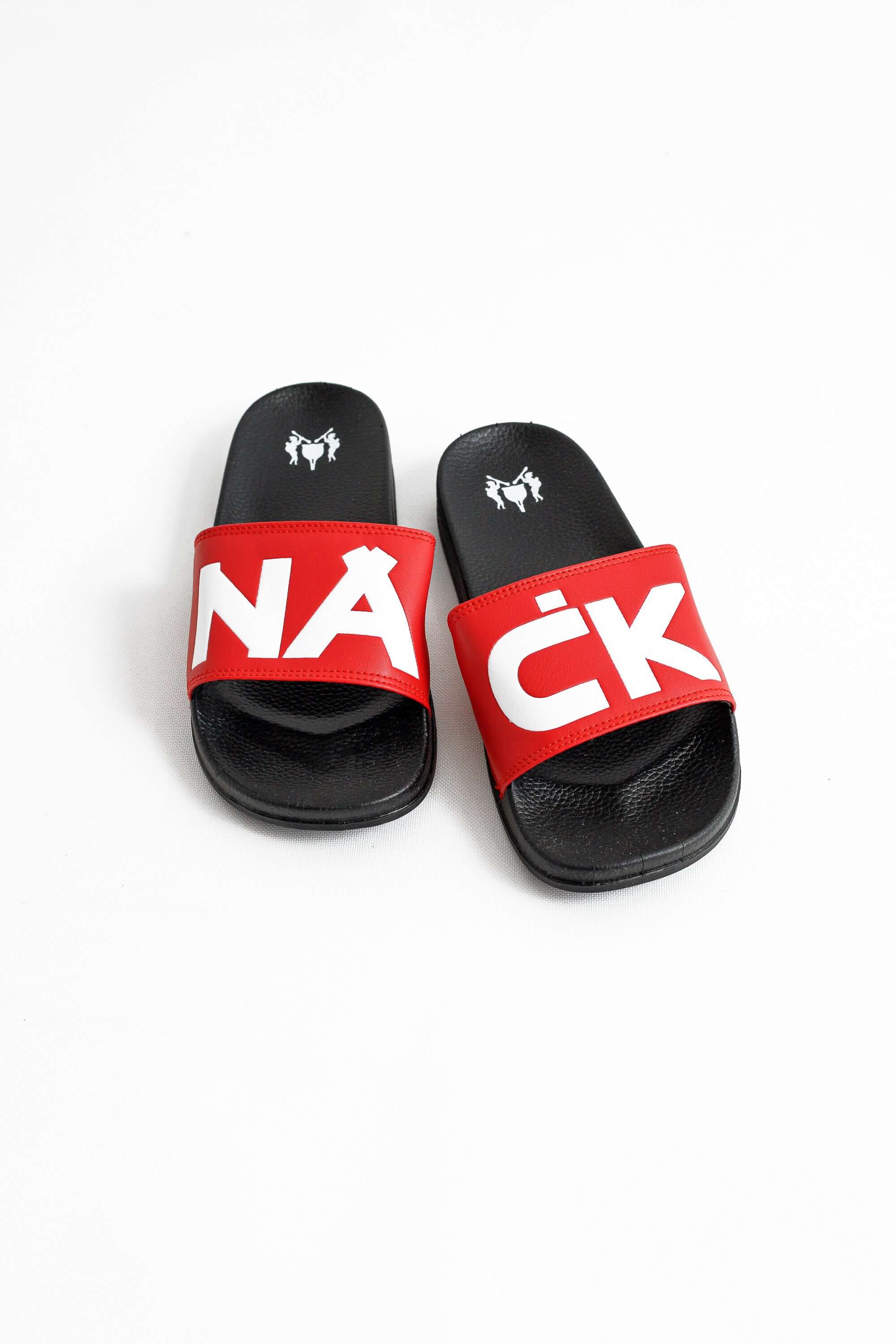NACK Slides 3.0 in Red | NACK Apparel