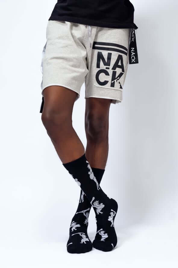 HF NACK Logo Socks in Black | NACK Apparel
