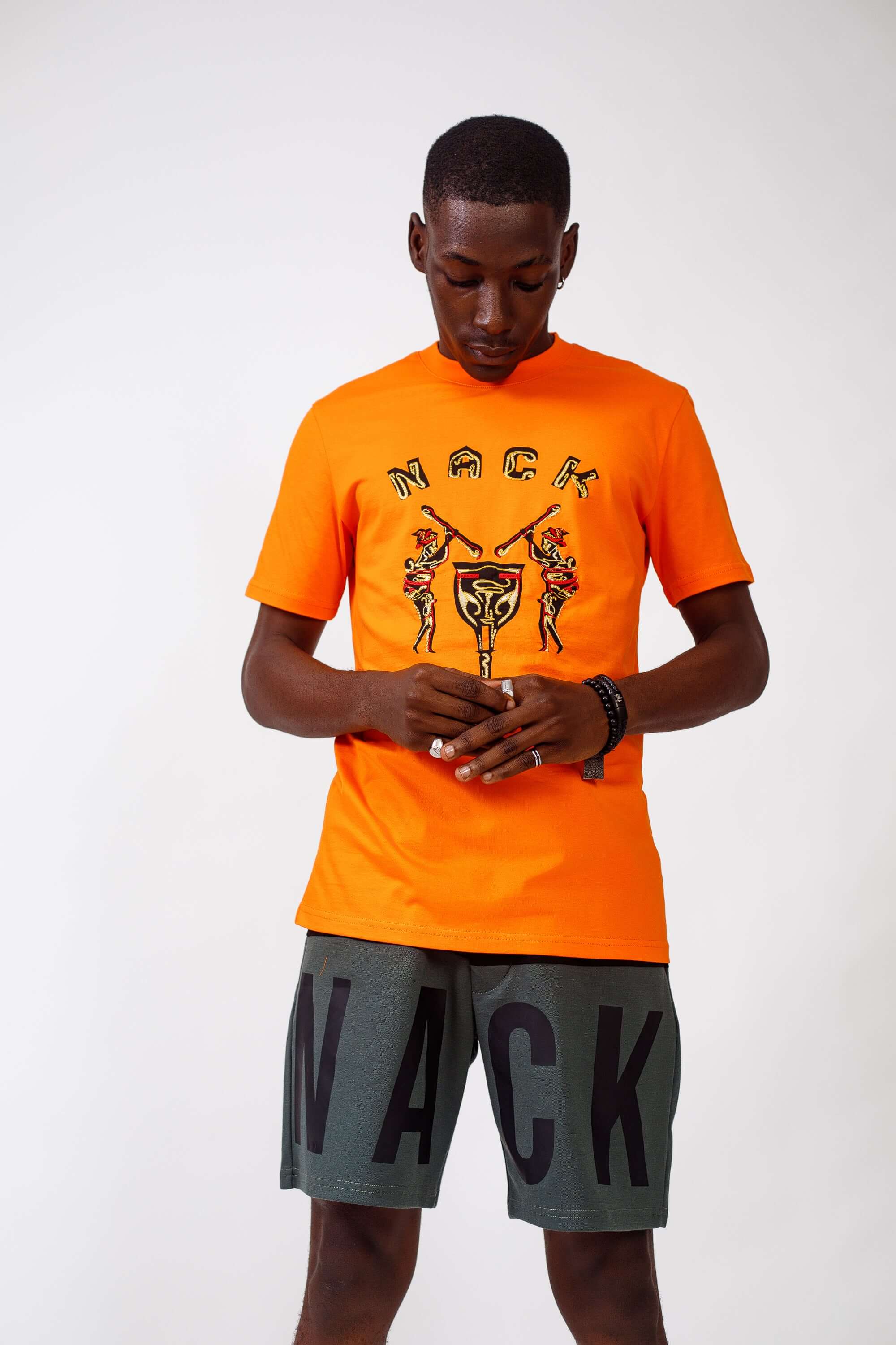 NACK Classic Tee in Orange | NACK Apparel